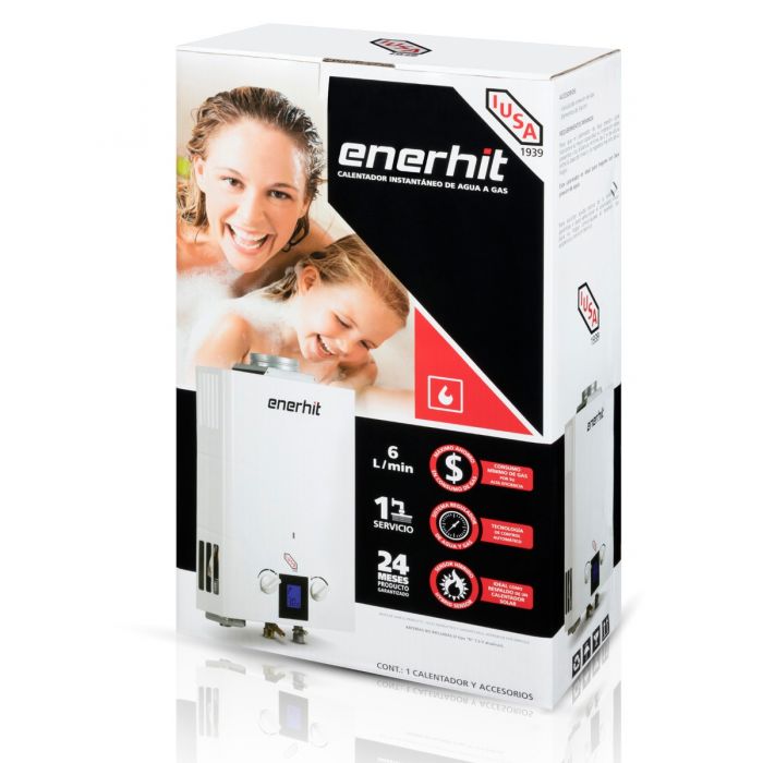 CALENTADOR INSTANTÁNEO ENERHIT, 09 L gas Natural – Grupo Salmir, SA de CV